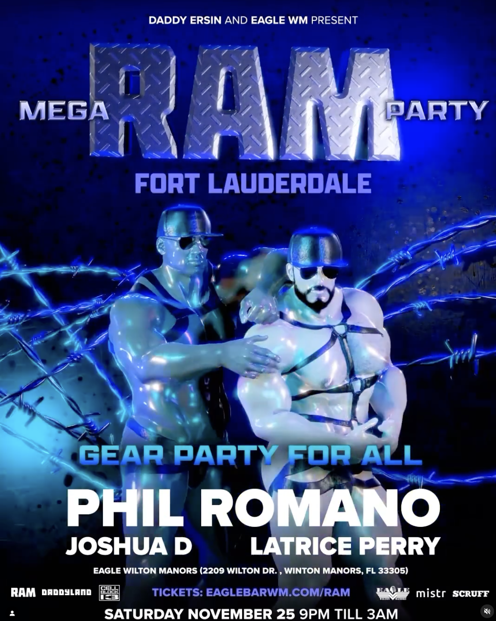 Mega RAM Party - Fort Lauderdale | Circuit Party Info