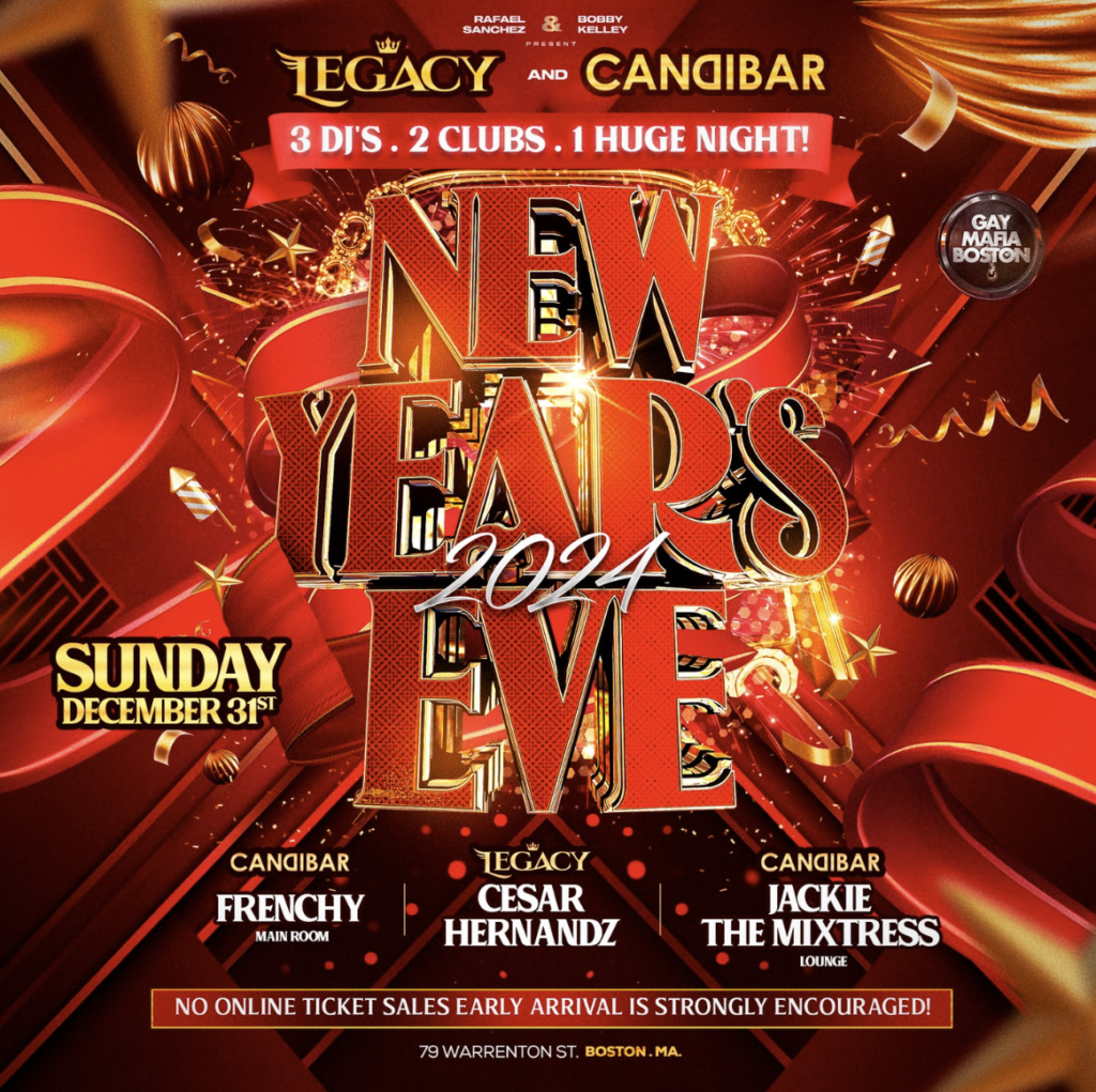 Legacy NYE – DJ Cesar Hernandz - Boston | Circuit Party Info