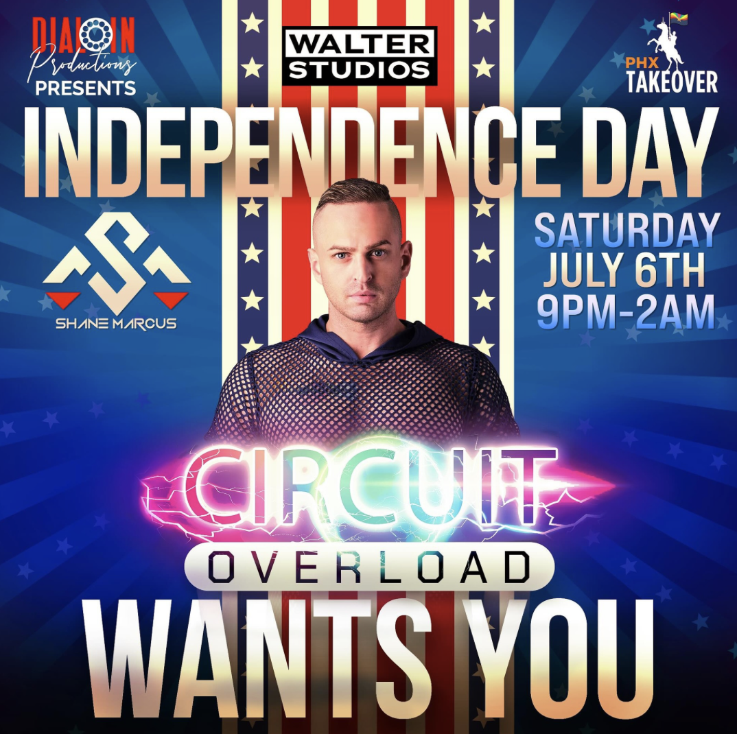 Circuit Overload – Independence Day - Phoenix | Circuit Party Info