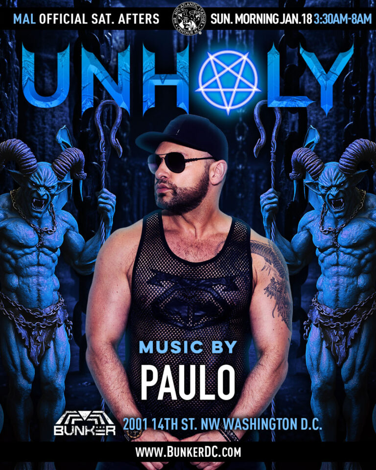 Unholy - Washington DC | Circuit Party Info